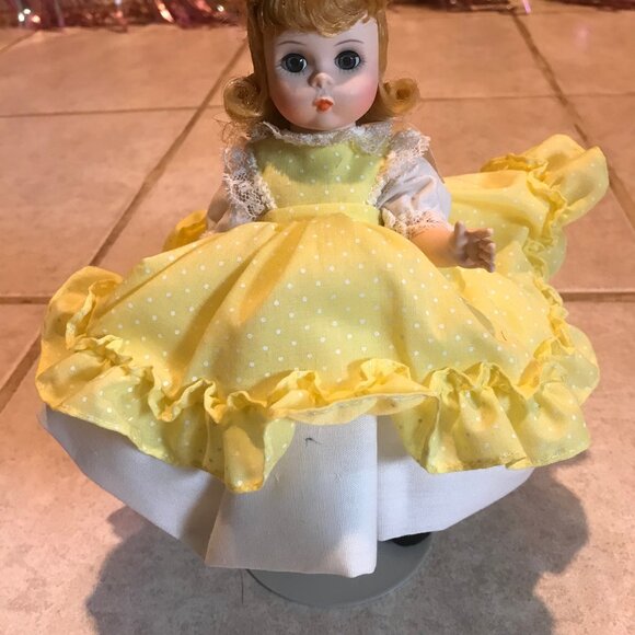 Madame Alexander | Toys | Little Women Amy Vintage Yellow White Girls ...